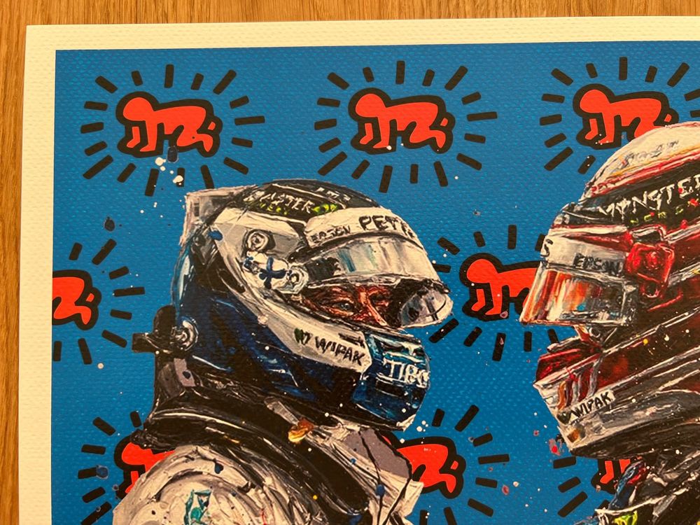 DEATH NYC « Keith Haring & Formula 1 drivers » 56/100 (Neu (gemäss ...