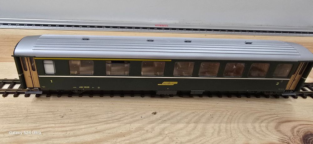 Bemo H0m 3251 Personenwagen 1./2. Klasse RhB (Neu (gemäss Beschreibung)) in Brislach für CHF 16. ...
