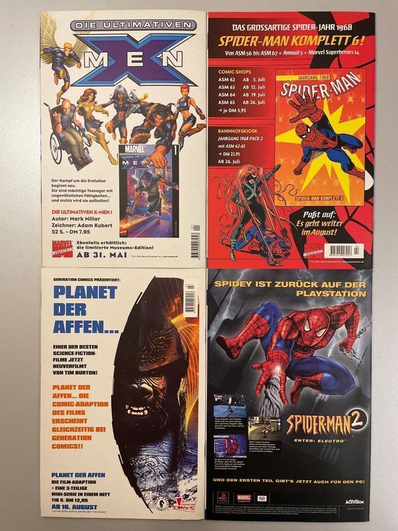 Der Ultimative Spider Man Comic Hefte 1 8 Set Kaufen Auf Ricardo