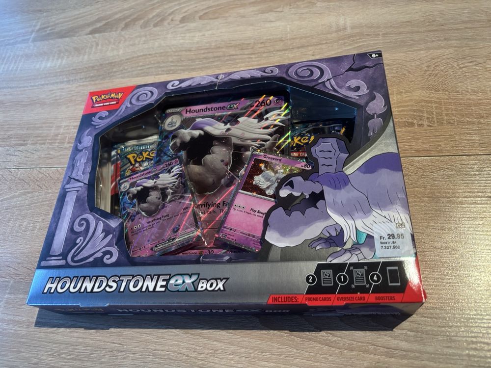 Houndstone ex Box Pokémon TCG - Neu & ungeöffnet - Herbst 57 (Neu und ...