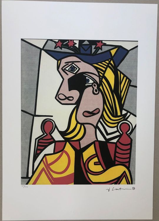 Roy Lichtenstein: Picasso Woman 50/150 | Kaufen auf Ricardo