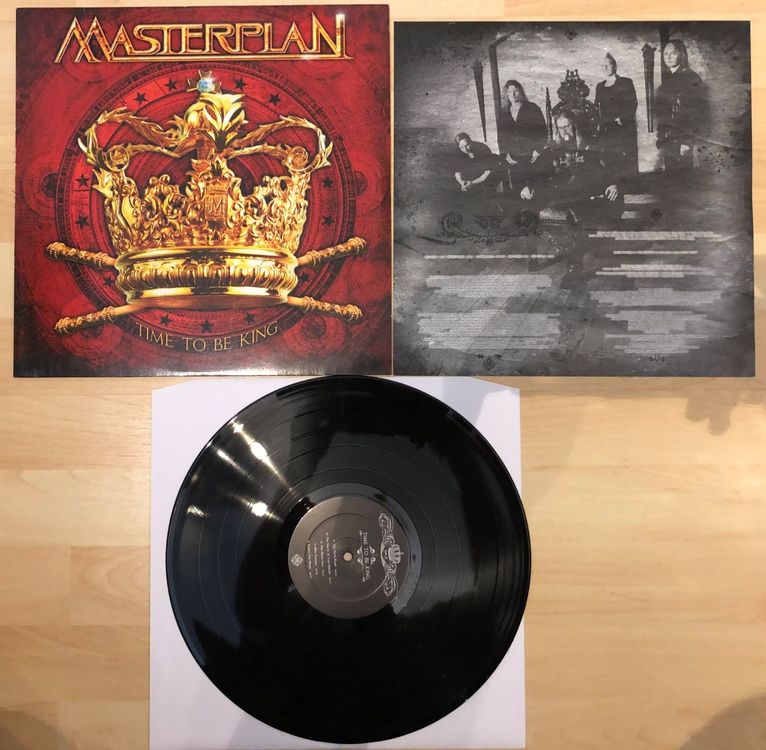 Masterplan Time To Be King Vinyl Lp RAR!!! Jorn / Helloween | Kaufen auf Ricardo