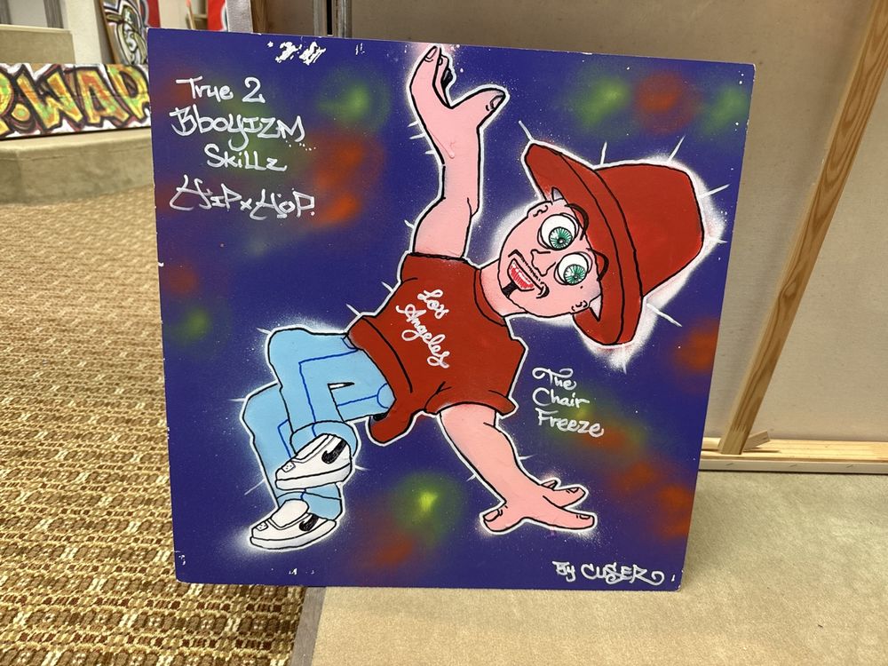 Graffiti Bild "The Chair Freeze" signiert! (Neu (gemäss Beschreibung ...