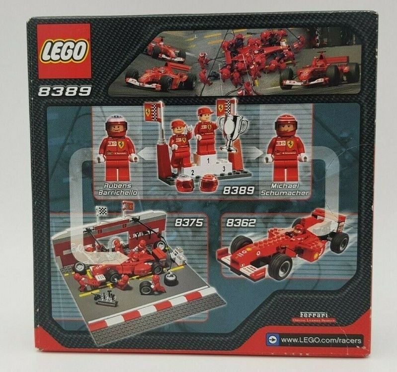 Lego Racers 8389 - M. Schumacher - R. Barrichello | Kaufen auf Ricardo
