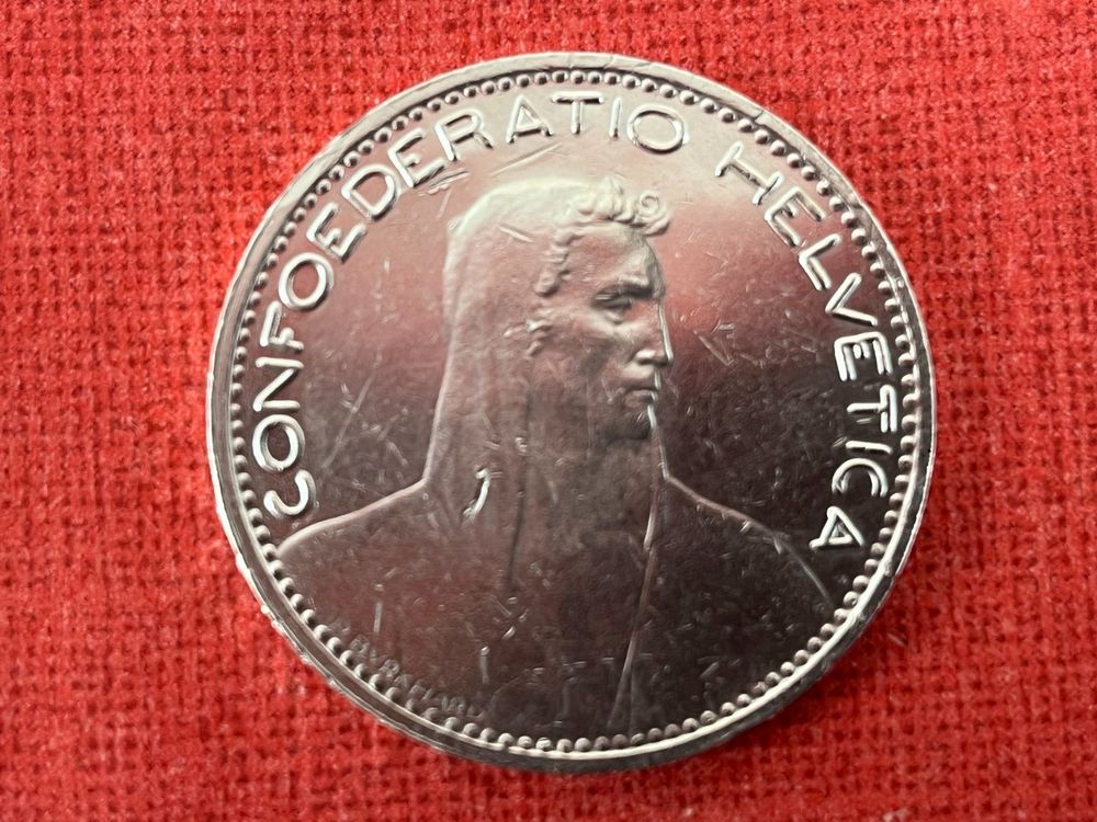 5 Franken 1923 Silber Alphirte TOP | Kaufen auf Ricardo