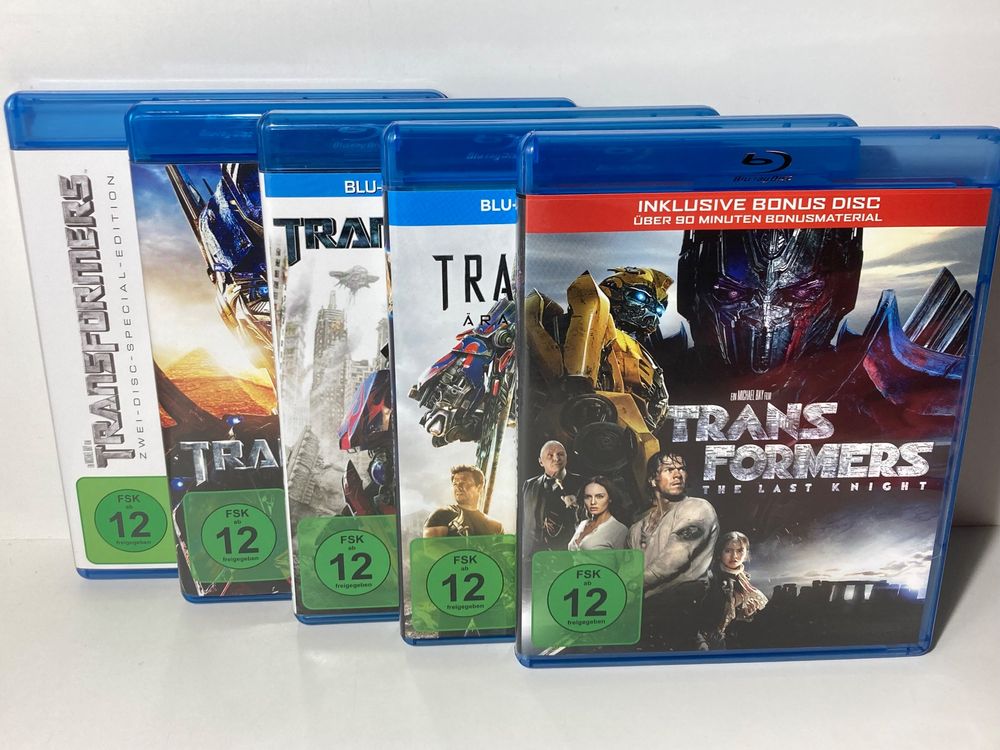 Transformers 1-5 Blu Ray (Gebraucht) in Wilderswil für CHF 15.9 – mit ...