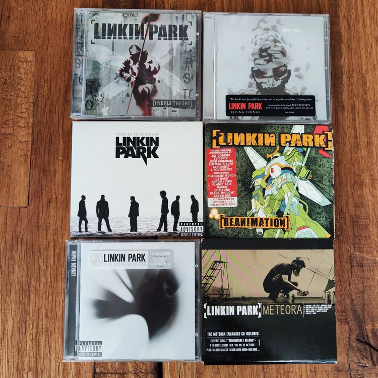 Linkin Park Collection: 6 CDs, guter Zustand (Gebraucht) in ...