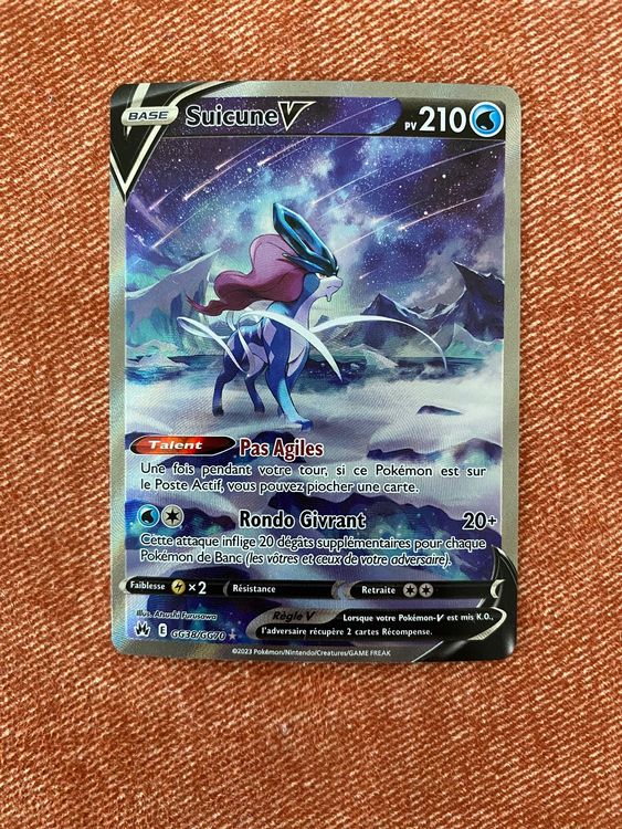 Pokémon Zénith Suprême Suicune V Alternative (Gebraucht) in Orpund für ...
