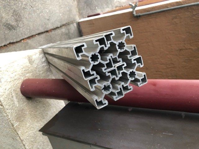 Streben Profile ----- 4 Alu-Streben 40 x 40 Länge 1475 mm | Kaufen auf ...