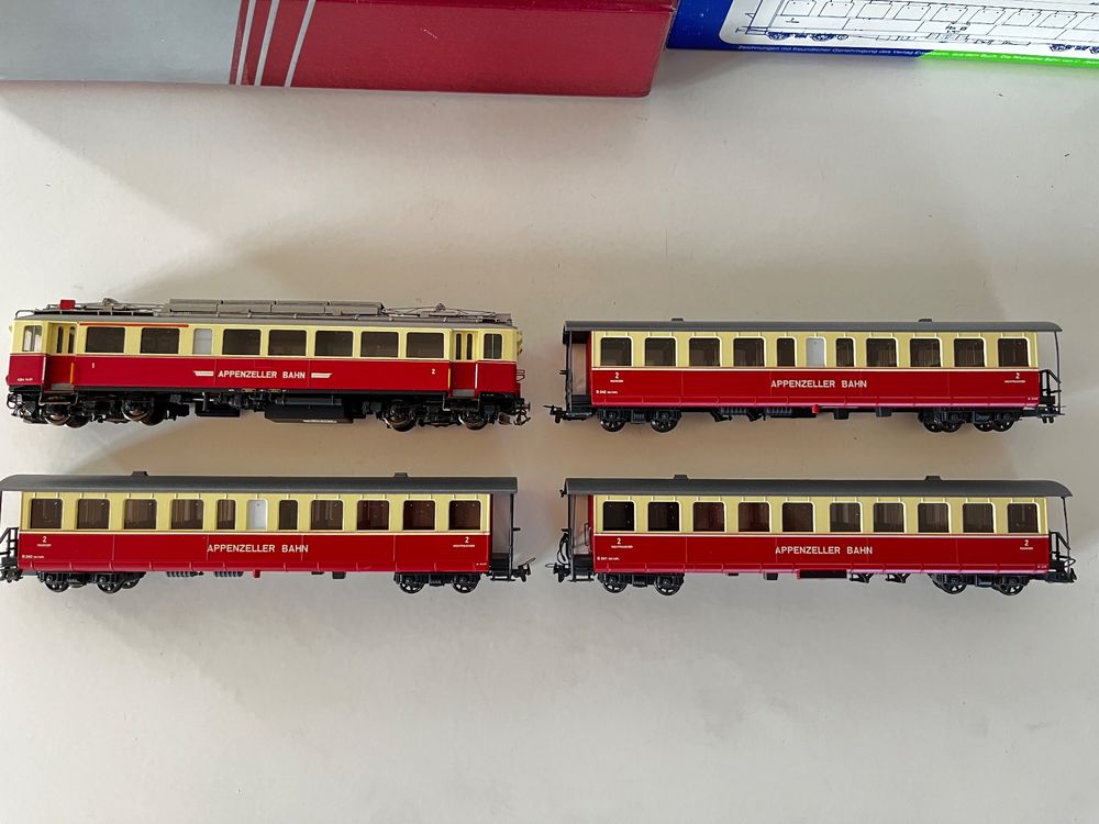Lemaco AB ABe 4/4 Nr. 41 H0m Appenzeller Bahn (Neu und originalverpackt ...
