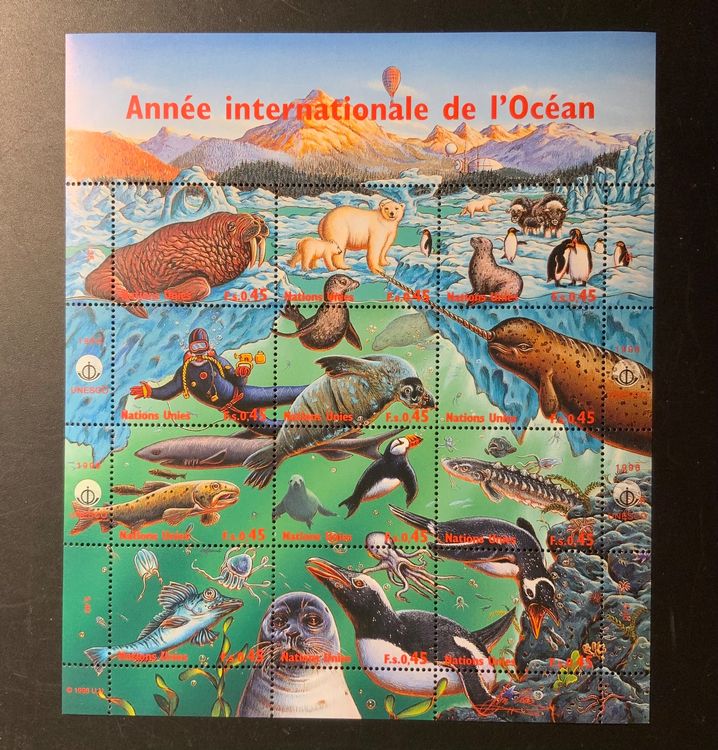 UNO Genf 1998** Internat. Jahr des Ozeans. | Kaufen auf Ricardo