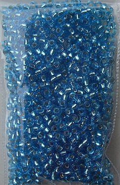 Rocailleperlen Türkisblau mit Silbereinzug 2,6 mm (Neu und originalverpackt) in Gunzwil für CHF ...