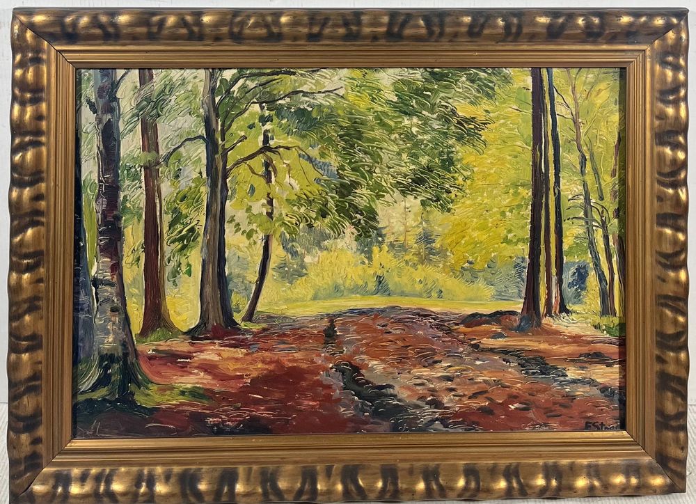 Antike Wald Weg Szene Gemälde, Unl.Signiert (Gebraucht) in Root für CHF 19 – nur Abholung auf ...