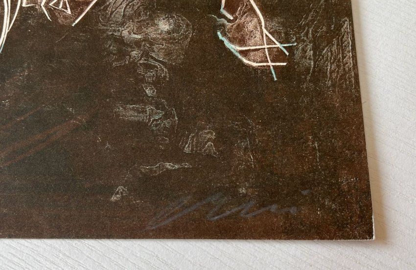 Lithografie zwei Pferde, handsigniert Hans Erni (ID b3974) (Gebraucht) in Gelterfingen für CHF ...