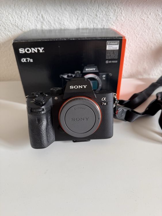 SONY Alpha 7 III A Body - Systemkamera Schwarz (Vollformat) (Gebraucht ...