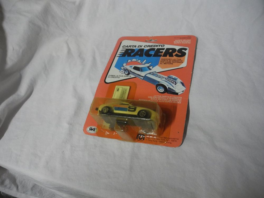 MEGO CREDIT CARD CARTA DI CREDITO RACERS MIB HONG KONG (Neu und ...