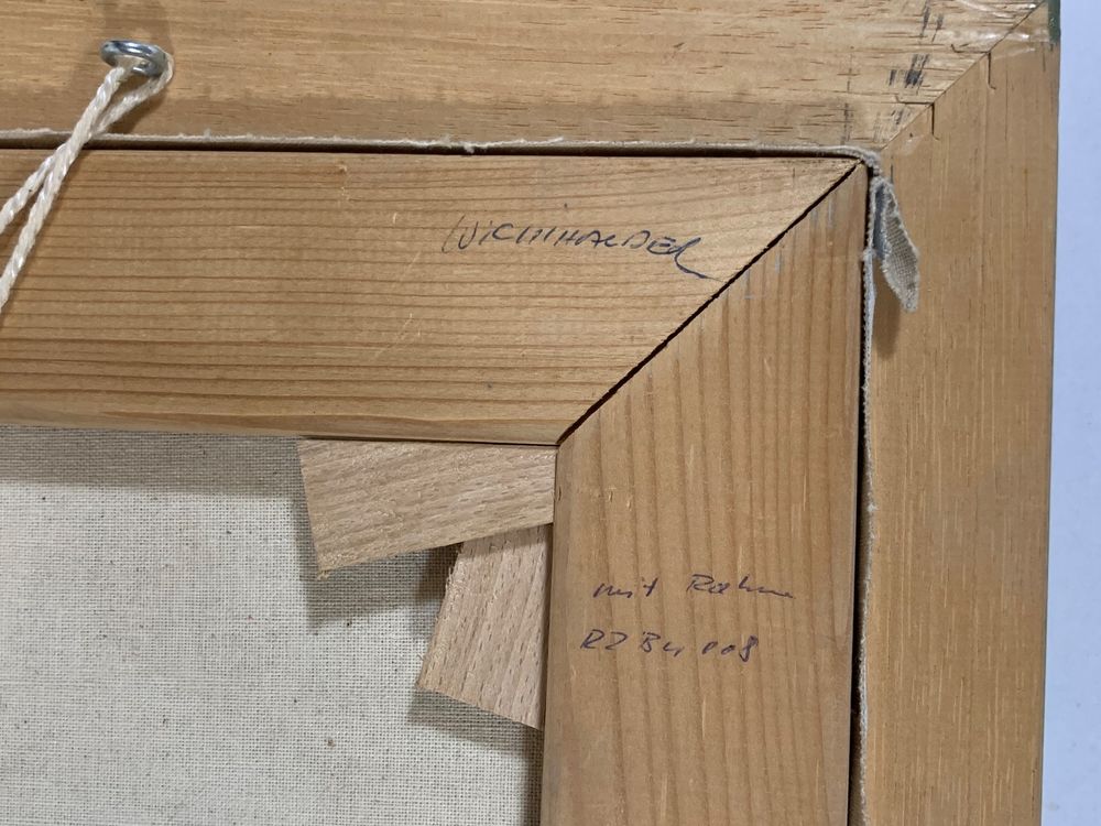 Gemälde schwarz /weiss Katze unleserlich Signiert (Gebraucht) in Root für CHF 110 – mit ...