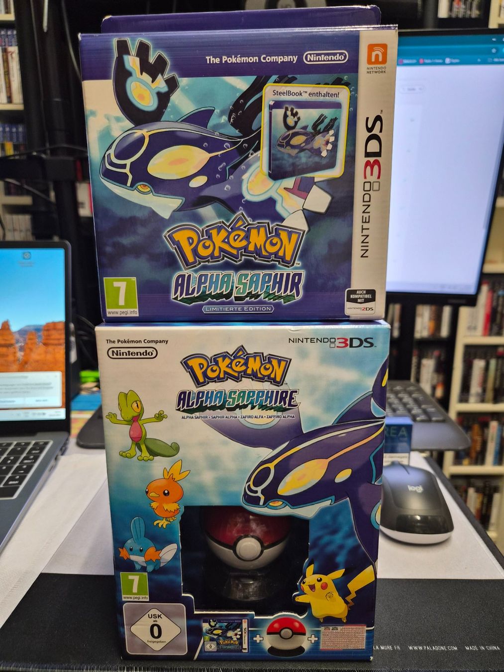 Pokemon Alpha Saphir Limited Edition Nintendo 3DS Top! (Neu (gemäss ...
