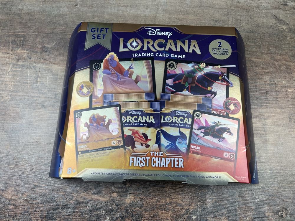 Lorcana The First Chapter Gift Set EN OVP Sealed Selten rar (Neu und ...