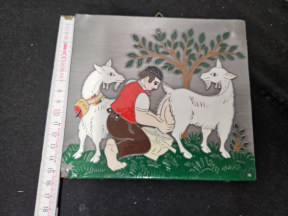 Emil Fässler Bild Zinn Bild mit Geisen (Gebraucht) in Wolfertswil für ...