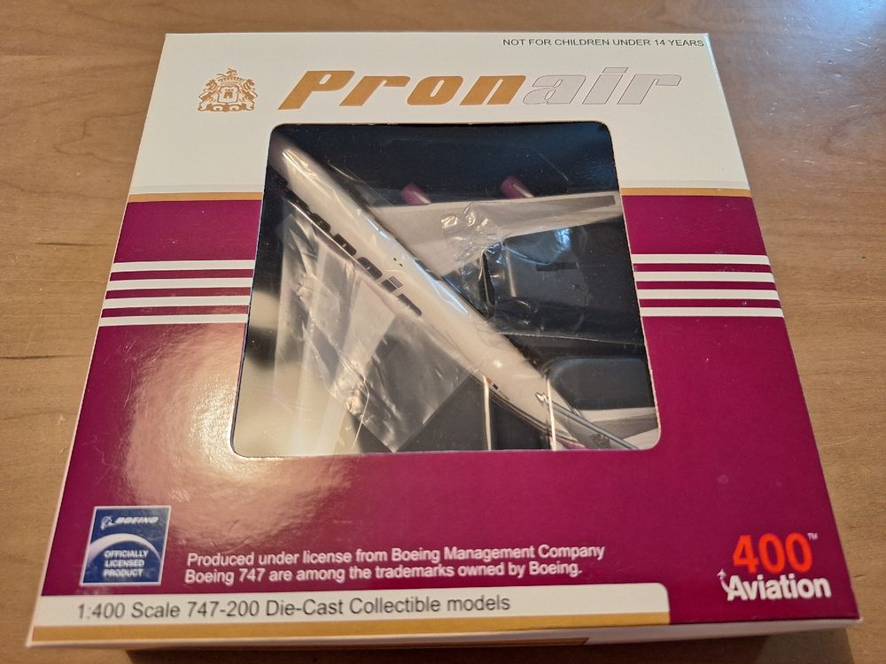 Pronair Boeing 747-200 1:400 EC-KMR (Gebraucht) in Sargans für CHF 40 ...