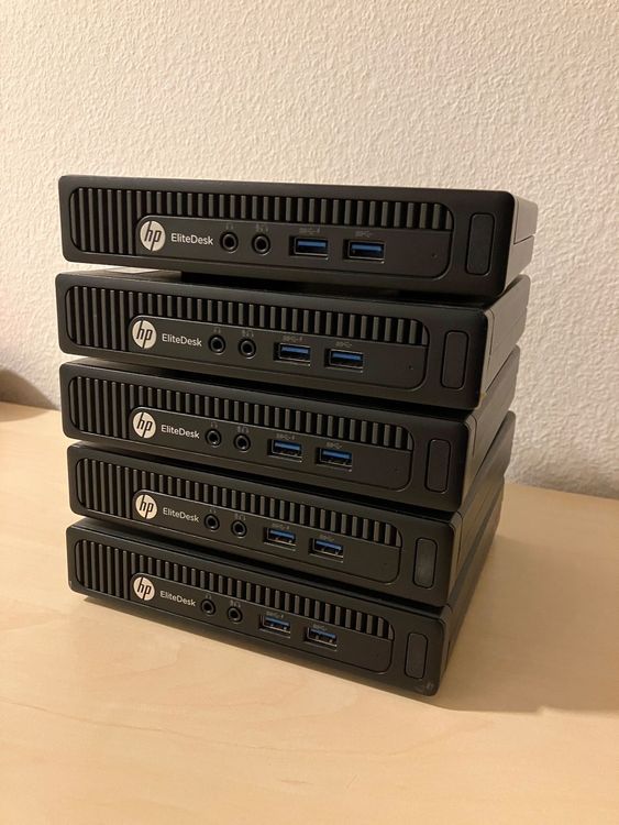 HP Elitedesk 800 G1 Mini i5 8GB Ram ohne Festplatten | Kaufen auf Ricardo