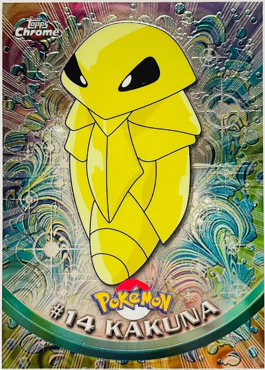 topps Chrome - Pokémon Series 1 - #14 Kakuna | Kaufen auf Ricardo