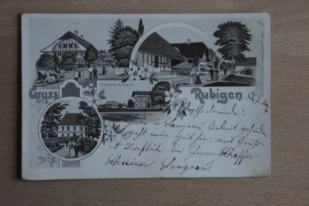 Gruss aus Rubigen 1899 (Gebraucht) in St. Margrethen SG für CHF 7.2 – mit Lieferung auf Ricardo ...