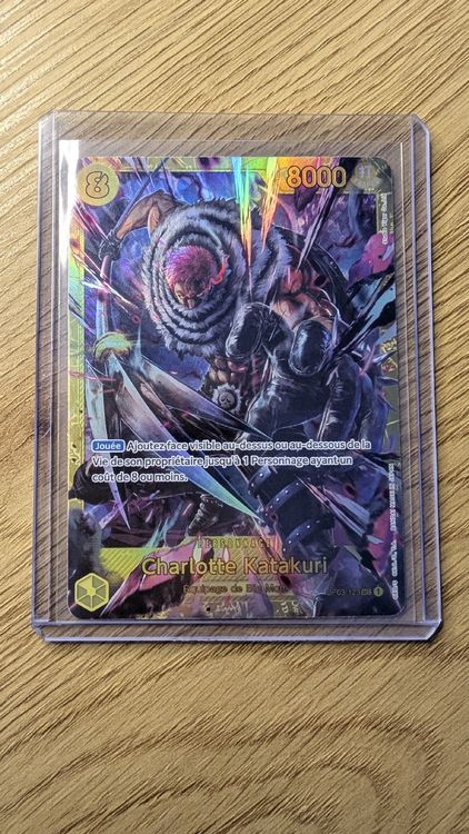 Carte One Piece Charlotte Katakuri SEC PRB-01 (OP03-123) (Neu (gemäss ...