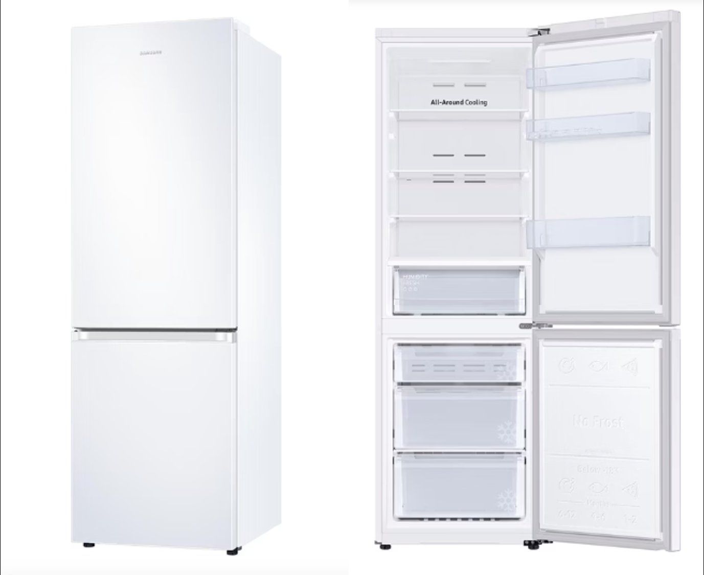 Samsung Kühl-Gefrierkombination (Kühlschrank + Gefrierfach) (Gebraucht ...