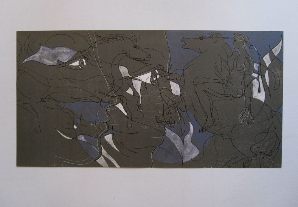 Hans Erni, Original-Farblithografie | Kaufen auf Ricardo