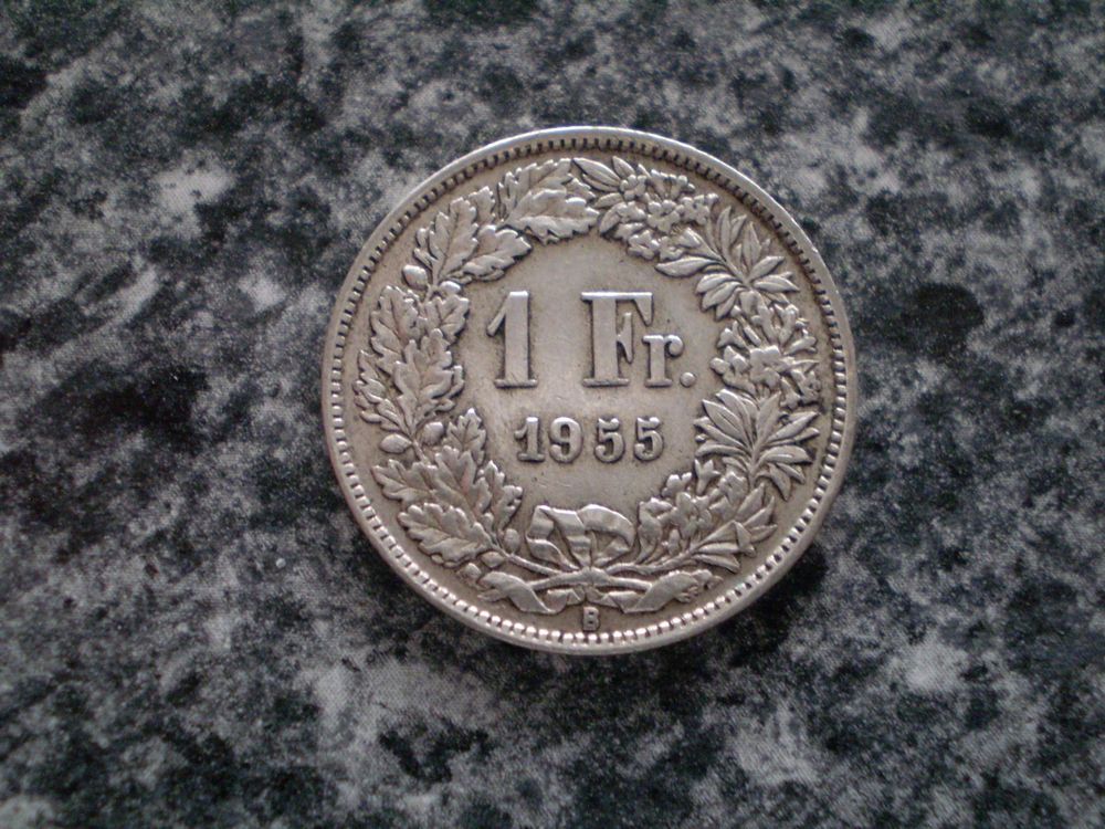 1 Fr. 1955 !!! sehr Rar !!! ab 1.- !!! (Gebraucht) in Dierikon für CHF 19 – mit Lieferung auf ...