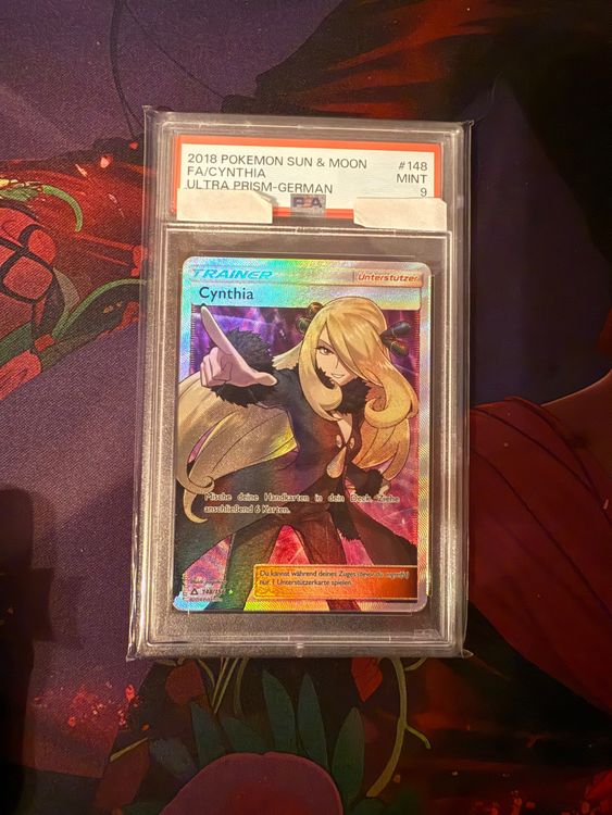 Cynthia Trainer - Ultra Prisma - PSA 9 - DE - Pokemon (Gebraucht) in ...