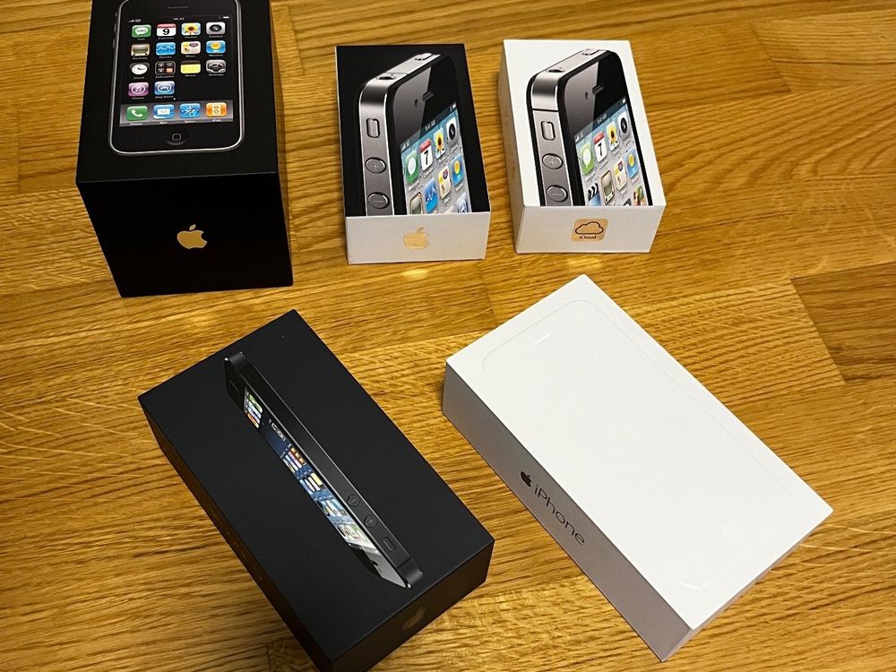 Original Apple iPhone Verpackungen (Gebraucht) in Muttenz für CHF 11 ...