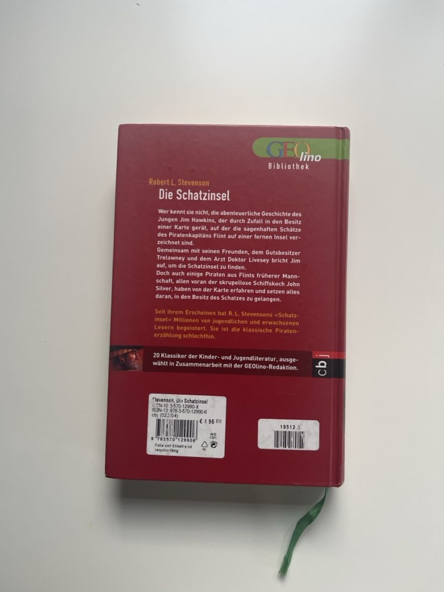 Klassiker: Die Schatzinsel von Robert L. Stevenson (Gebraucht) in ...