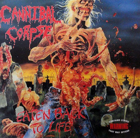 Cannibal Corpse - Eaten Back To Life Vinyle Rare! (Gebraucht) in etoy ...