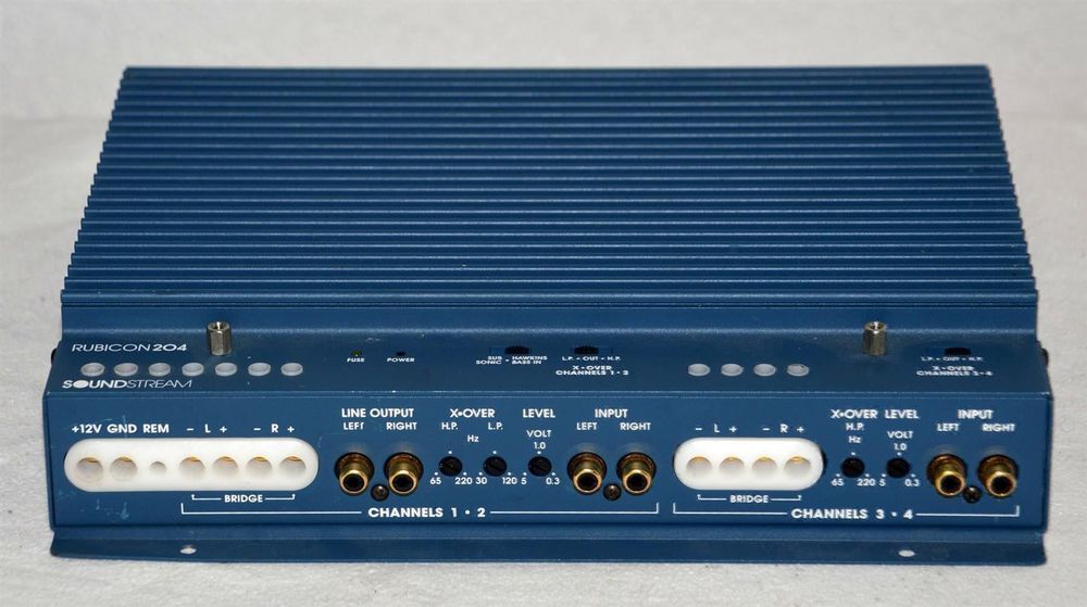 Soundstream Rubicon 204 ampli (Gebraucht) in Collonges für CHF 70 – mit ...