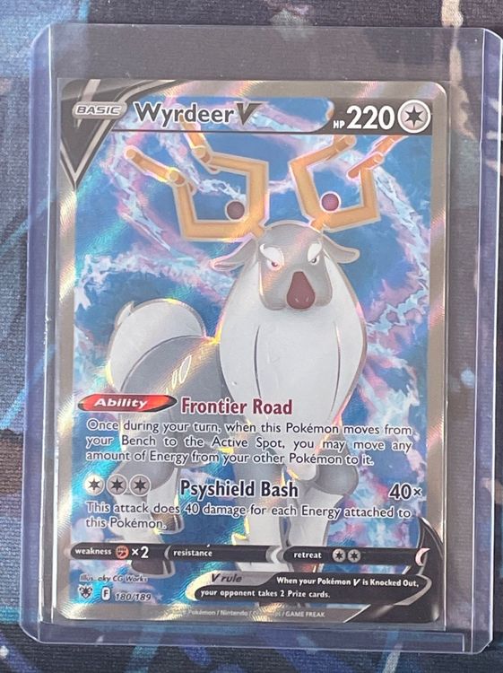 Pokemon - Wyrdeer V 180/189 (FULLART) | Kaufen auf Ricardo