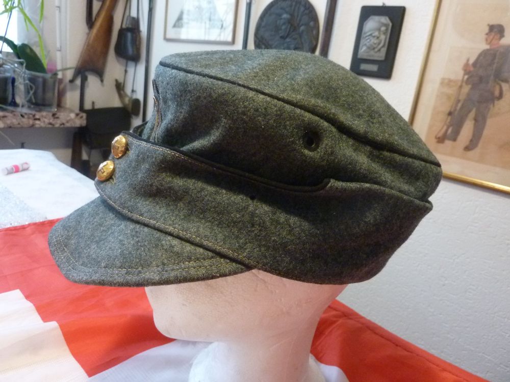Militär Armee Schweiz Mütze Hut Oberleutnant 1914/15 | Kaufen auf Ricardo