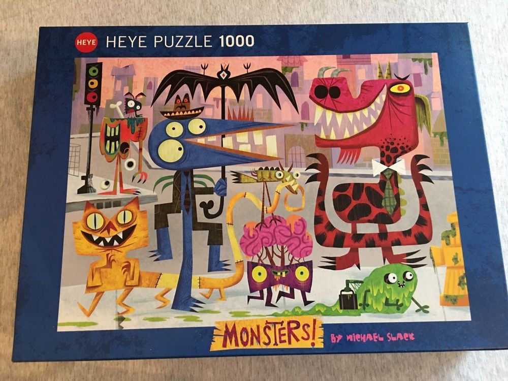 1000er Heye-Puzzle "Monsters" (Gebraucht) in Gelterkinden für CHF 10 ...