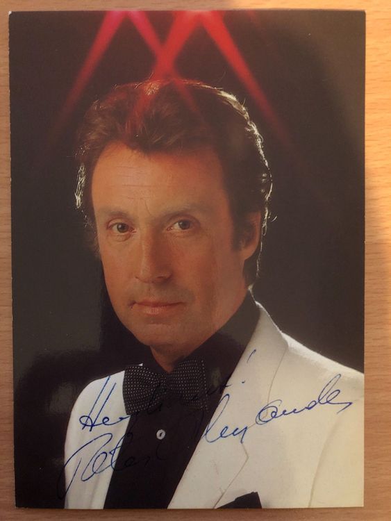 Peter Alexander - sig. Autogrammkarte (Gebraucht) in für CHF 15 – mit ...