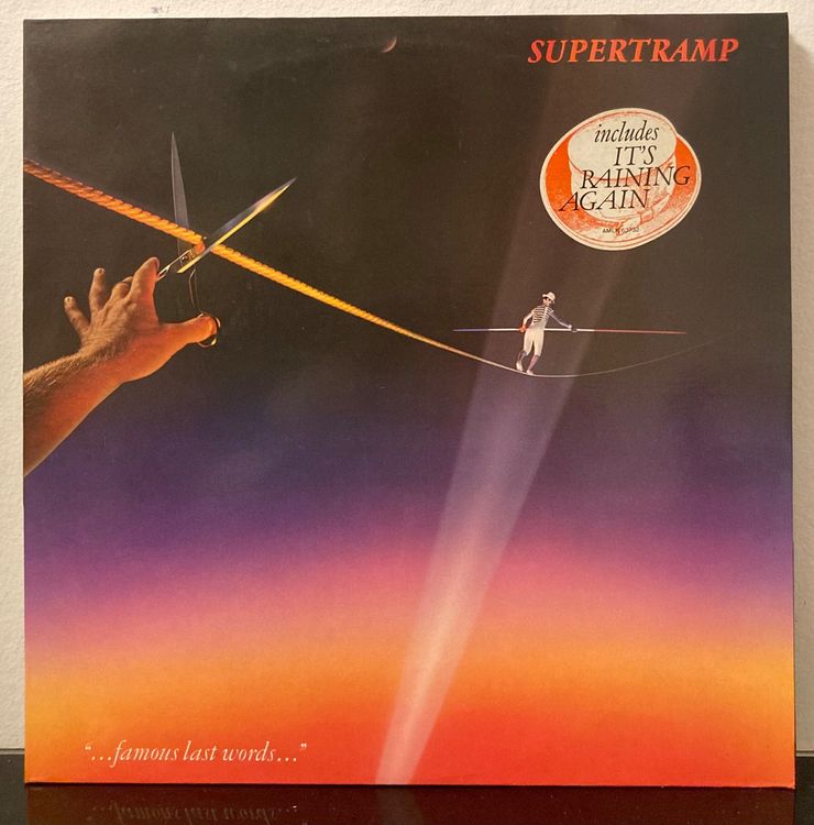 Supertramp - Famous Last Words LP *1982* MINT (Neu (gemäss Beschreibung ...