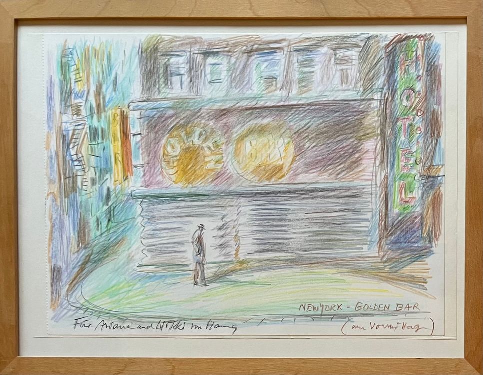 Hanny FRIES (1918-2009) - Originalwerk, New York (Gebraucht) in Benglen ...