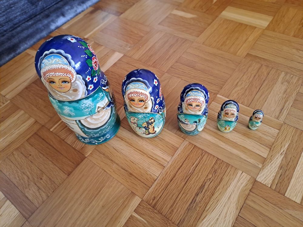 Babuschka 5 teilig | Kaufen auf Ricardo