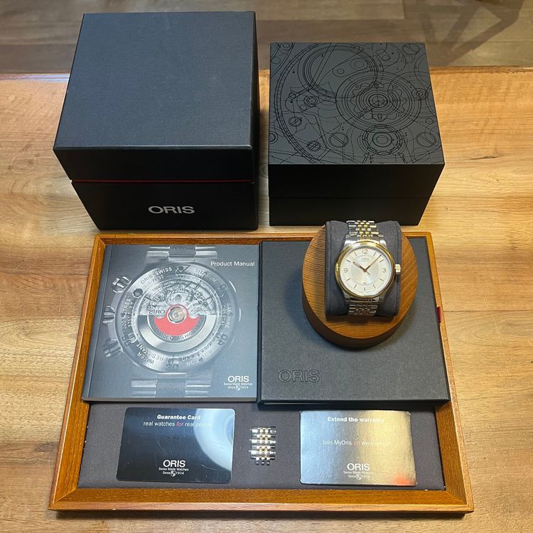 Oris Classic Date Automatic Full Set 01.733.7594.4331 (Gebraucht) in ...