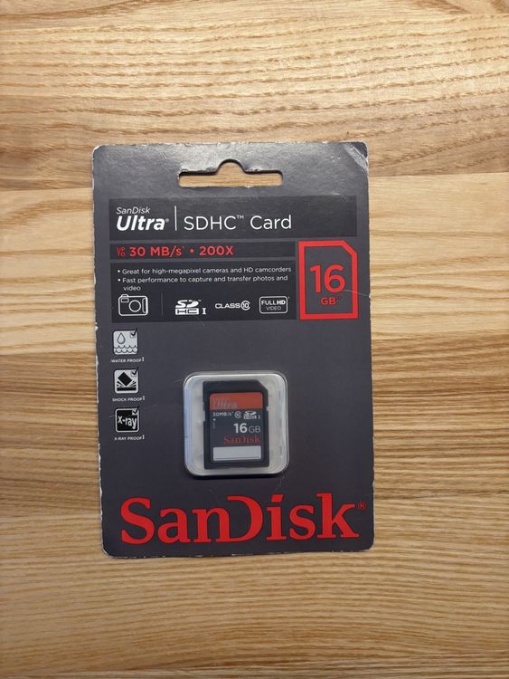 Sandisk Ultra SDHC Card 16GB | Kaufen auf Ricardo