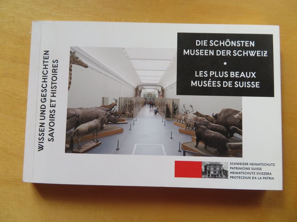 Die schönsten Museen der Schweiz - Heimatschutz Buch (Gebraucht) in Sirnach für CHF 6 – mit ...