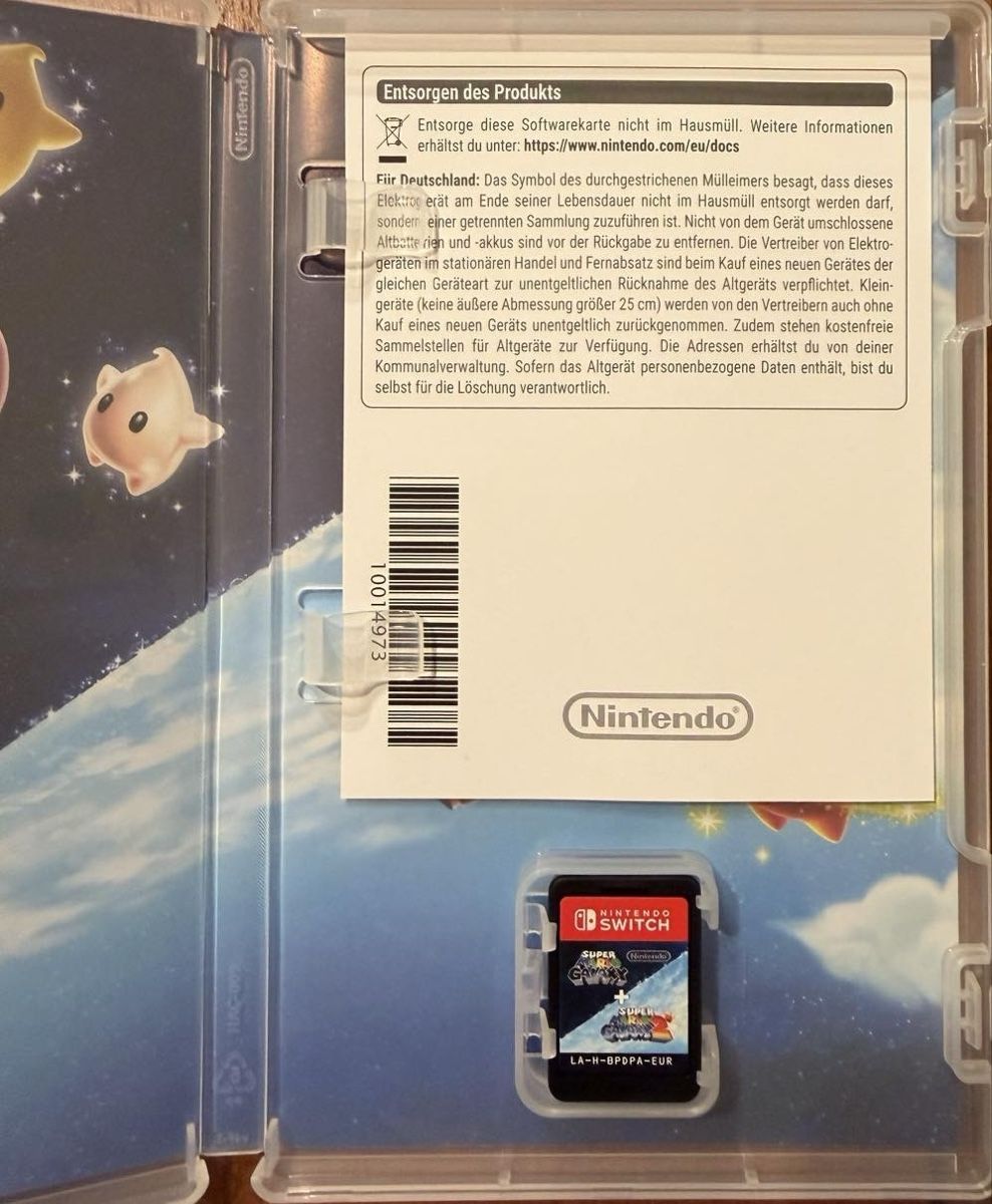 Super Mario Galaxy + Super Mario Galaxy 2 - Nintendo Switch (Neu ...