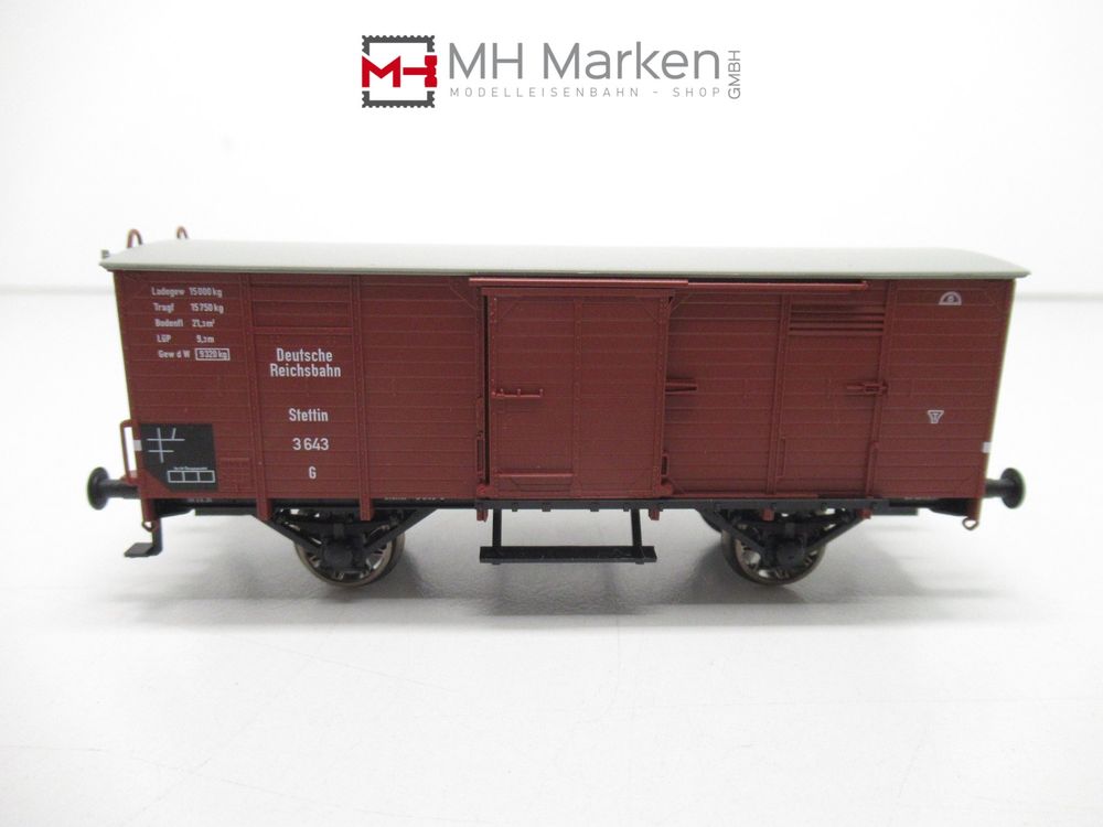 Fleischmann 855866 ged. Güterwagen Stettin der DR DC GS H0 (Gebraucht ...