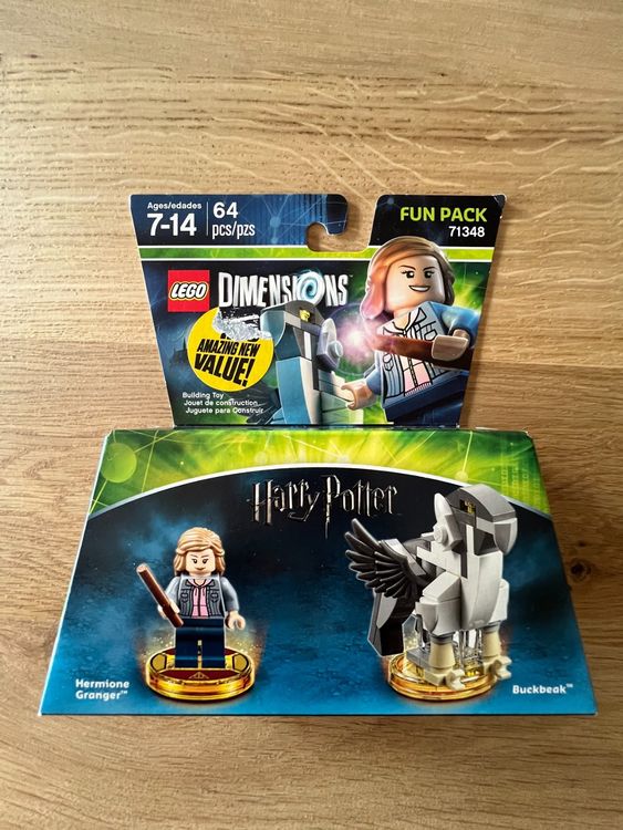 Lego Dimensions Harry Potter Fun Pack 71348 Hermine Granger (Neu und ...